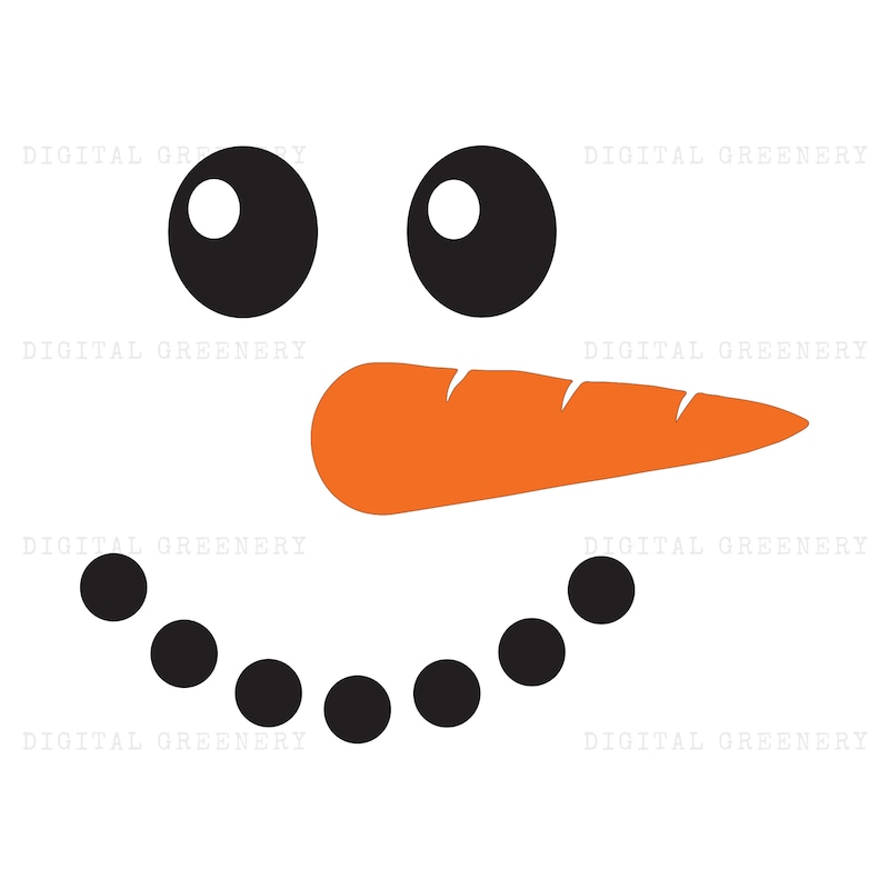 Snowman Stencils - Etsy