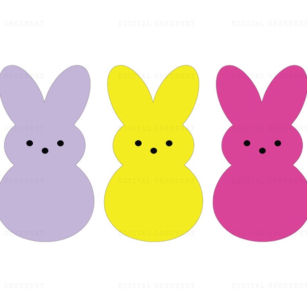 Peeps Clips Art - Etsy