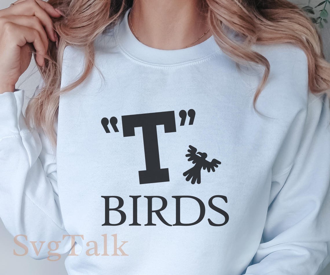 T Birds Svg | Grease Svg | Retro Vintage Svg | Halloween Svg | Lazy ...