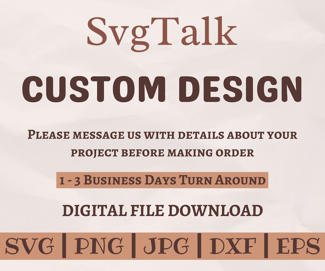 Custom Design Svg, Custom Svg, Personalized SVG, Custom SVG Cut File ...