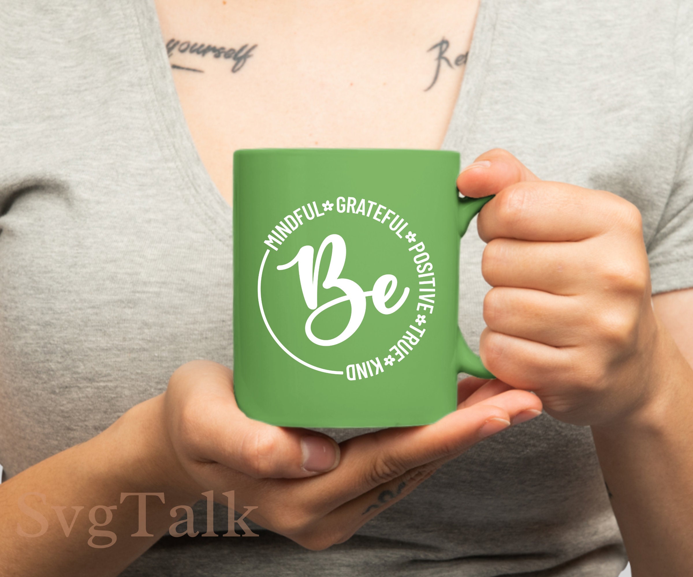 Be Svg Be Mindful Grateful Positive True and Kind Svg Mindful Svg ...