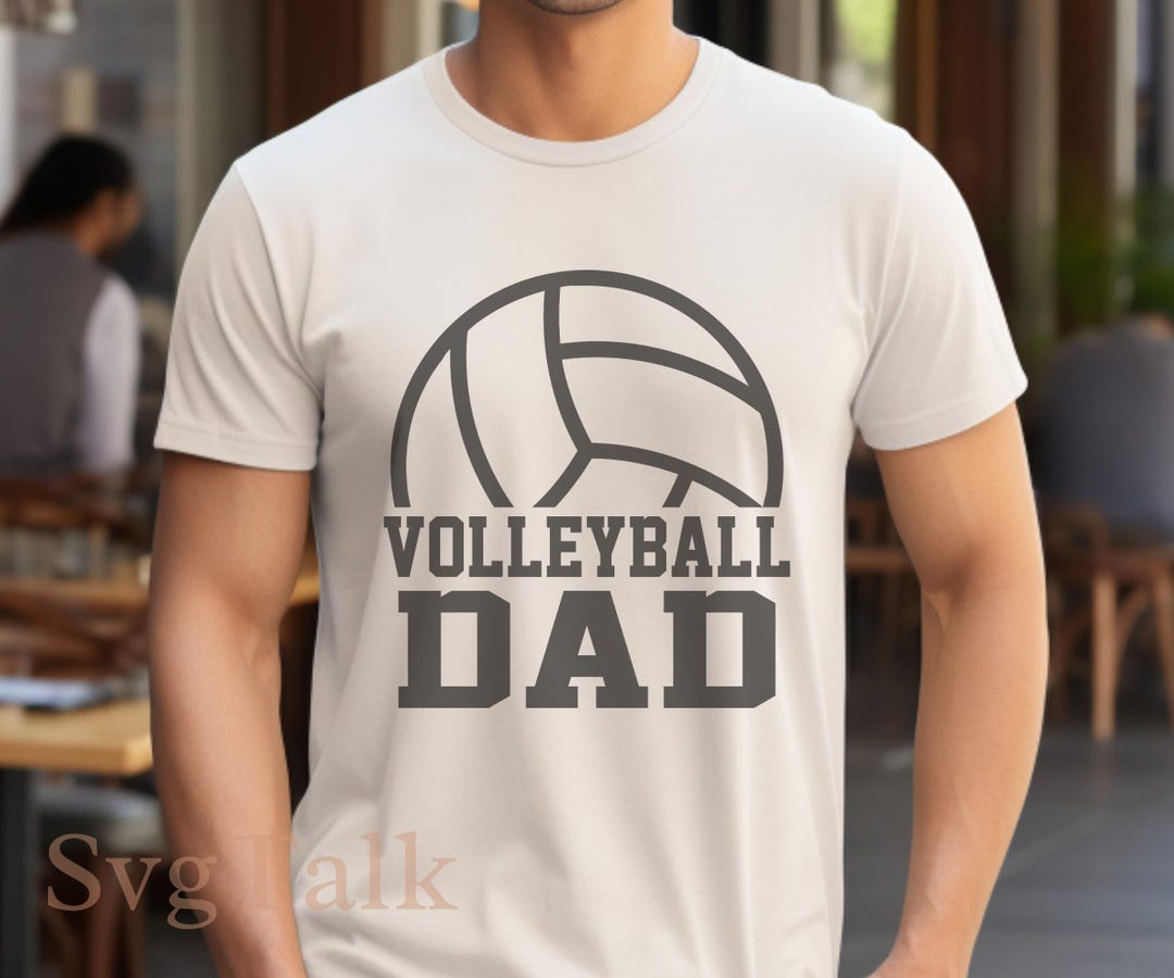 Volleyball Dad SVG, Sports Parent Cut File (digital Download) - Etsy