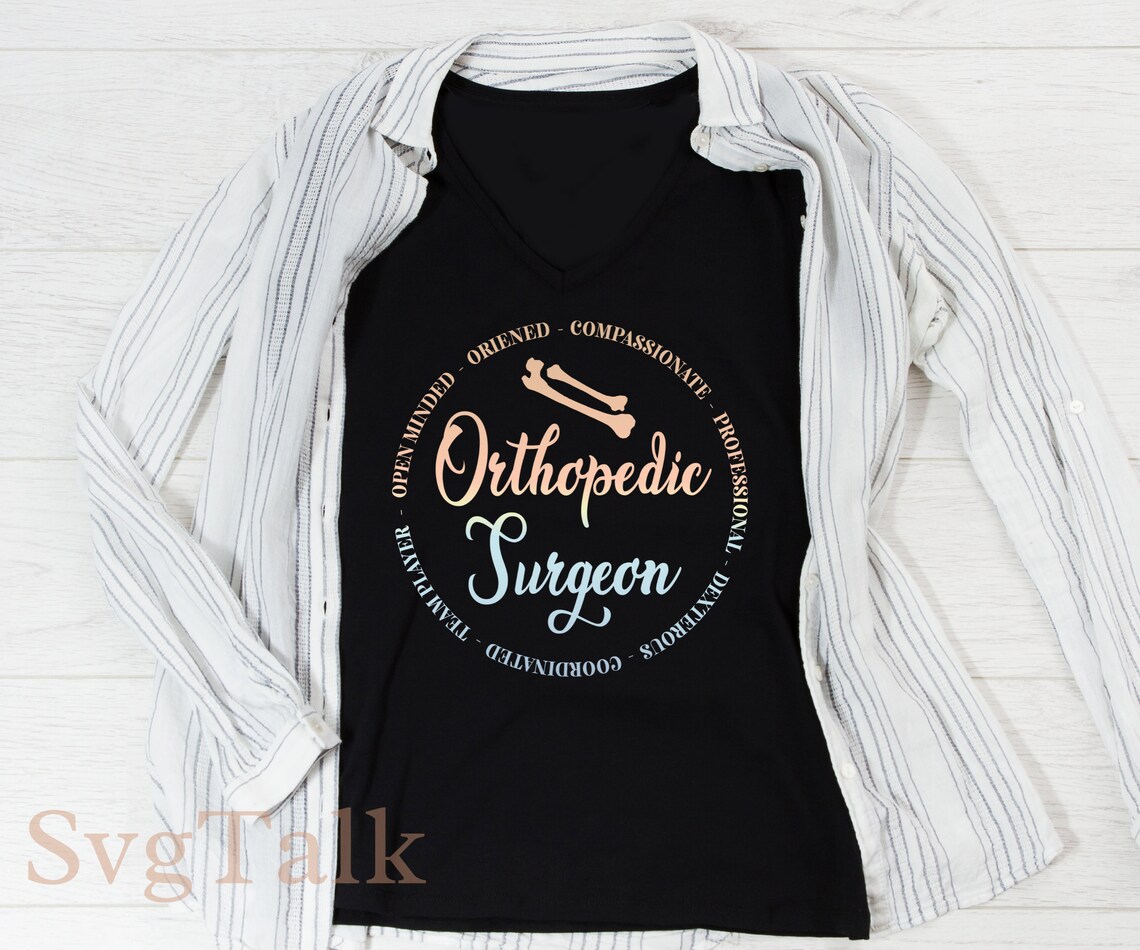 Orthopedic Surgeon Svg Medical Healthcare Svg Bone Ortho Svg Doctor Svg ...