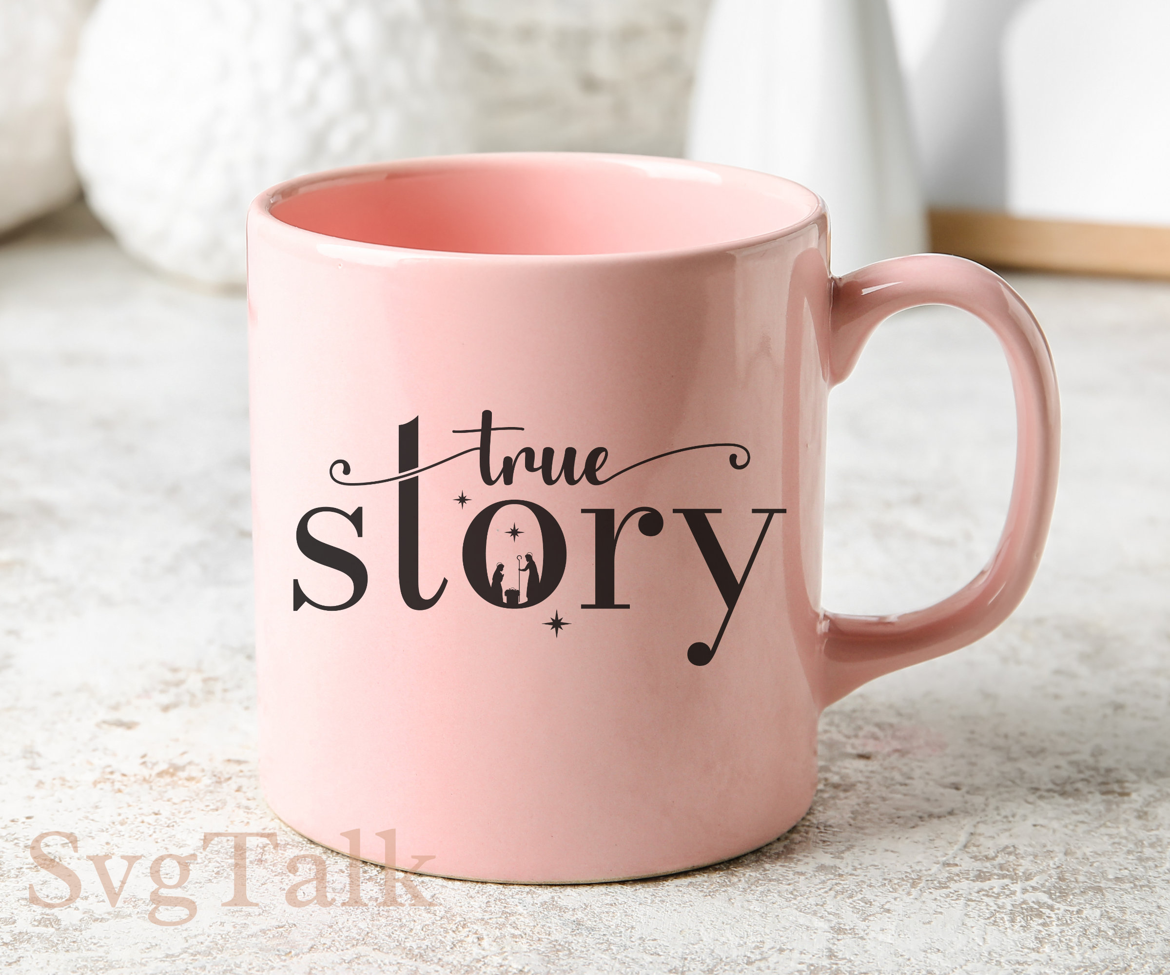 True Story SVG Nativity Scene Svg True Story Nativity Svg - Etsy