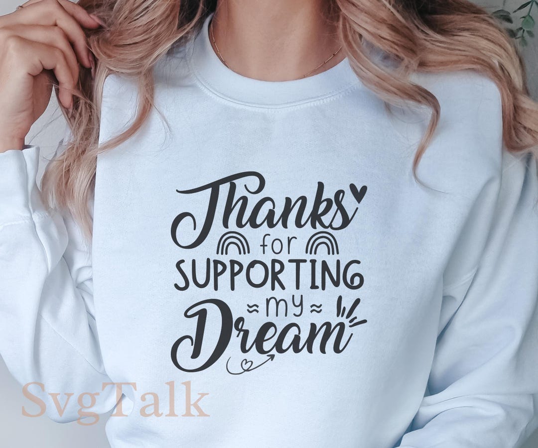 Thank You for Supporting My Dream SVG: Small Business Packaging ...