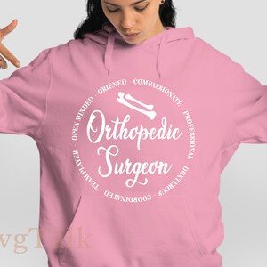 Orthopedic Surgeon Svg Medical Healthcare Svg Bone Ortho Svg Doctor Svg ...