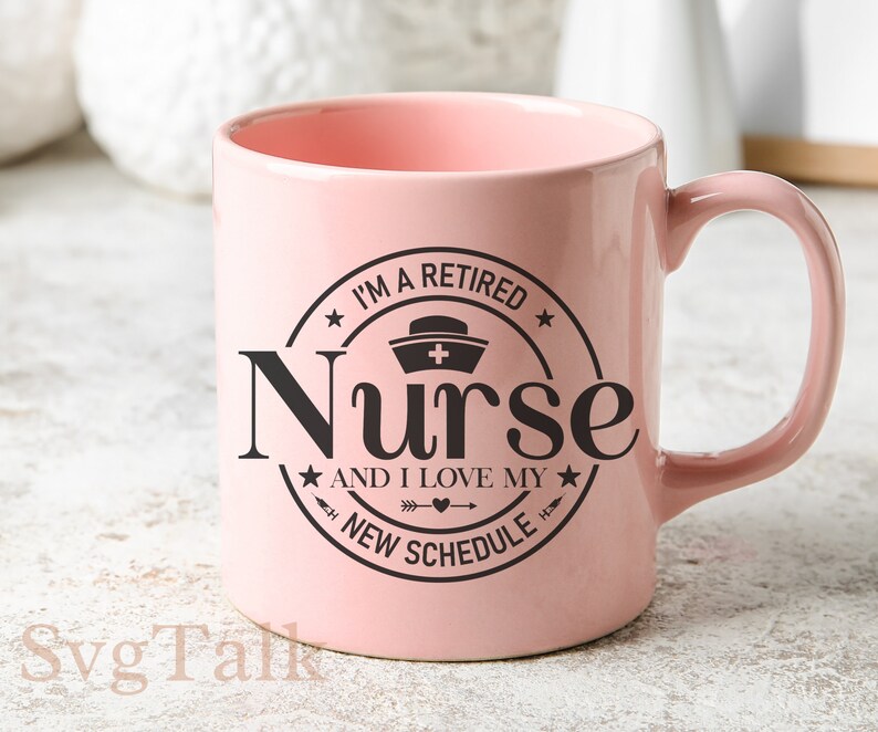 Retirement Nurse Svg Retired Nurse Svg Retirement Gifts Svg Nurse ...