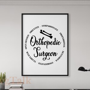 Orthopedic Surgeon Svg Medical Healthcare Svg Bone Ortho Svg Doctor Svg ...