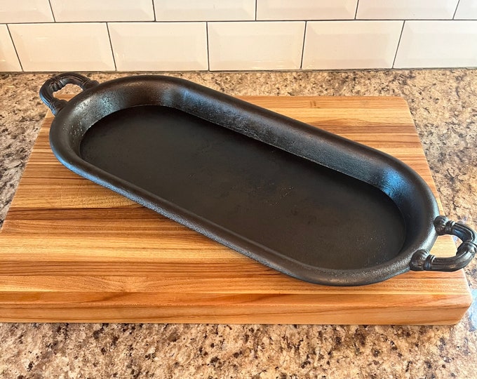 VINTAGE Gate-marked Cast Iron Griddle for Wood Stove- RARE! - Etsy