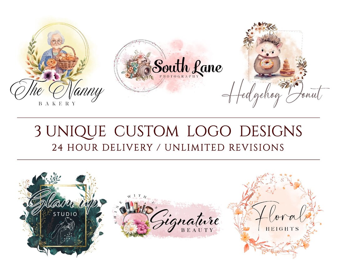 Premium Custom Logo Design for Business, Professional Logo Maker ...