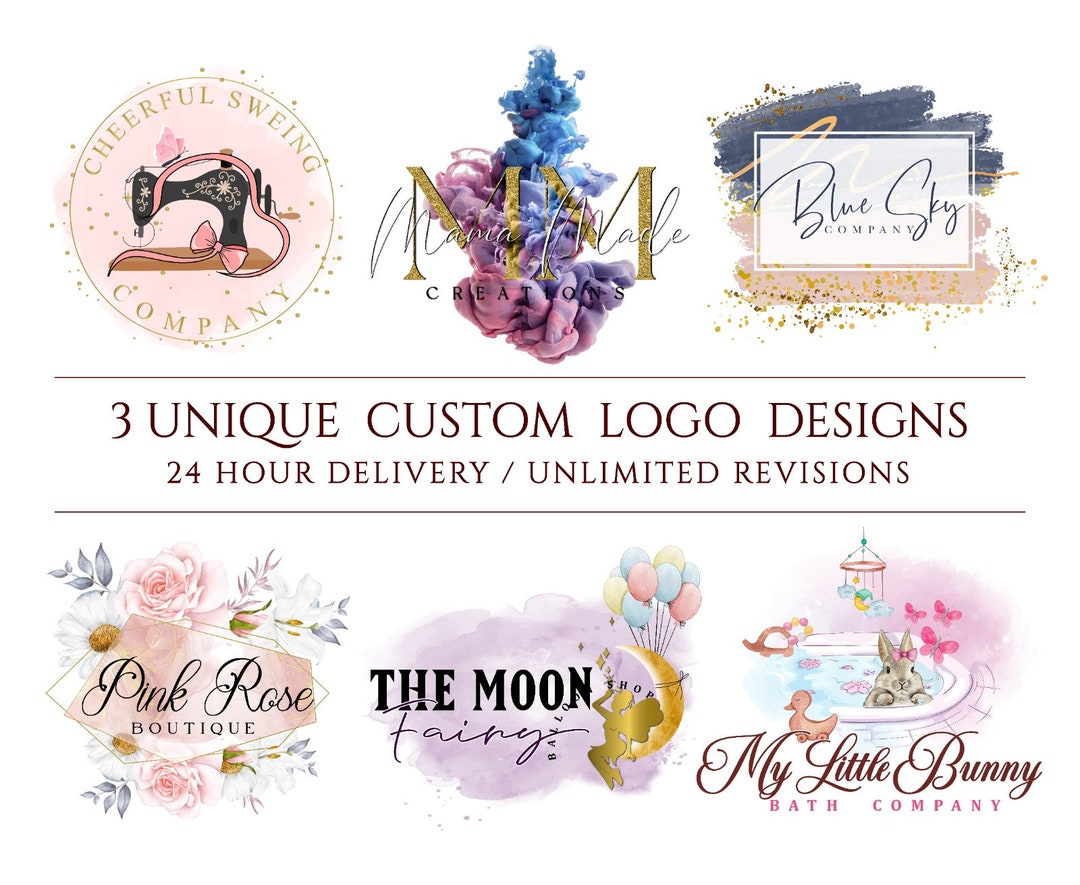 Premium Custom Logo Design I Will Design a Branding Kit, Photography ...