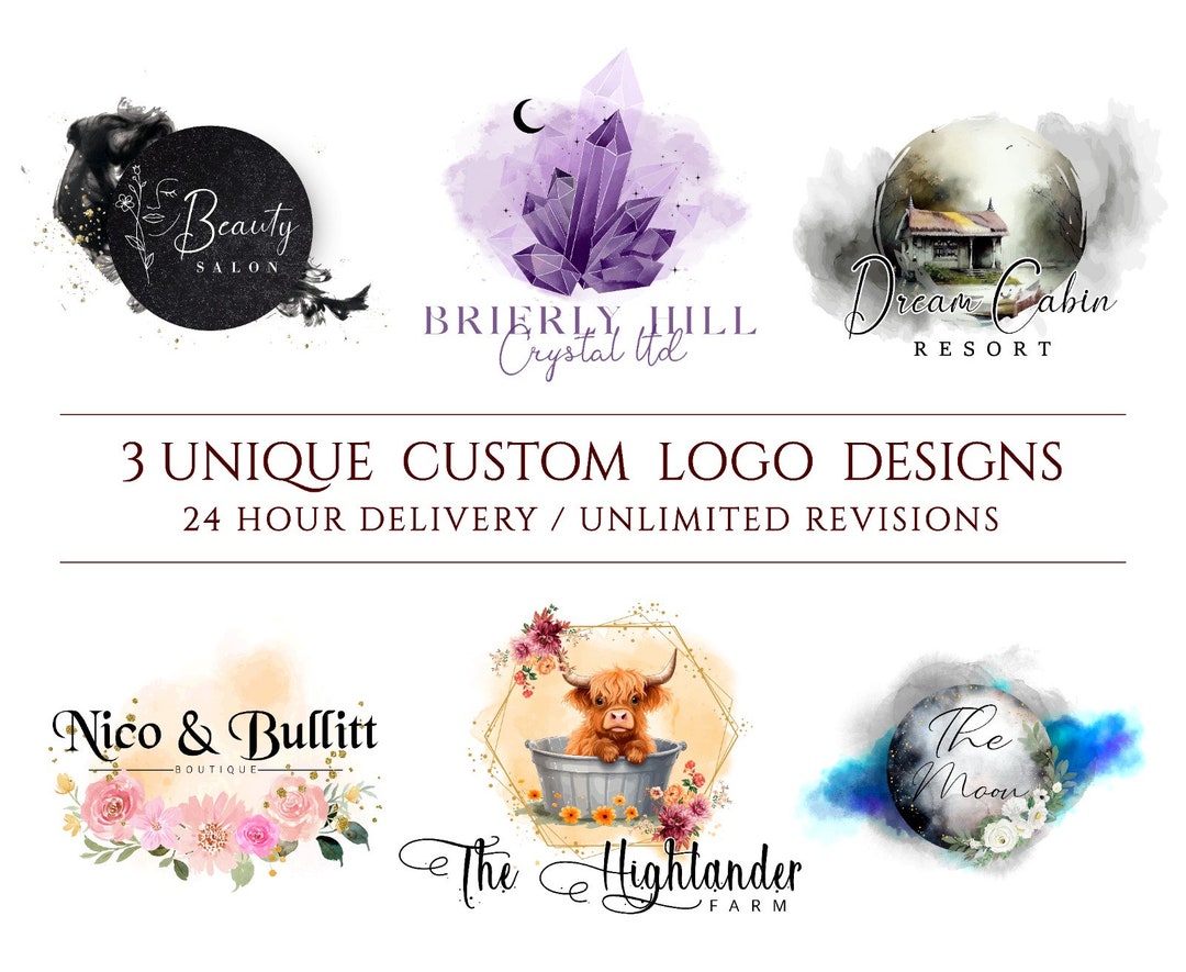 Premium Custom Logo Design Branding Logo Business Card Design ...