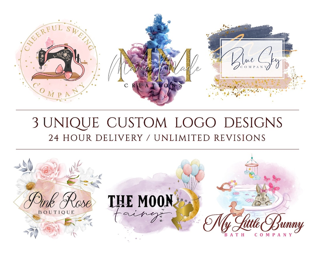 Premium Logo Design Custom for Business Logo Creator Branding Kit ...