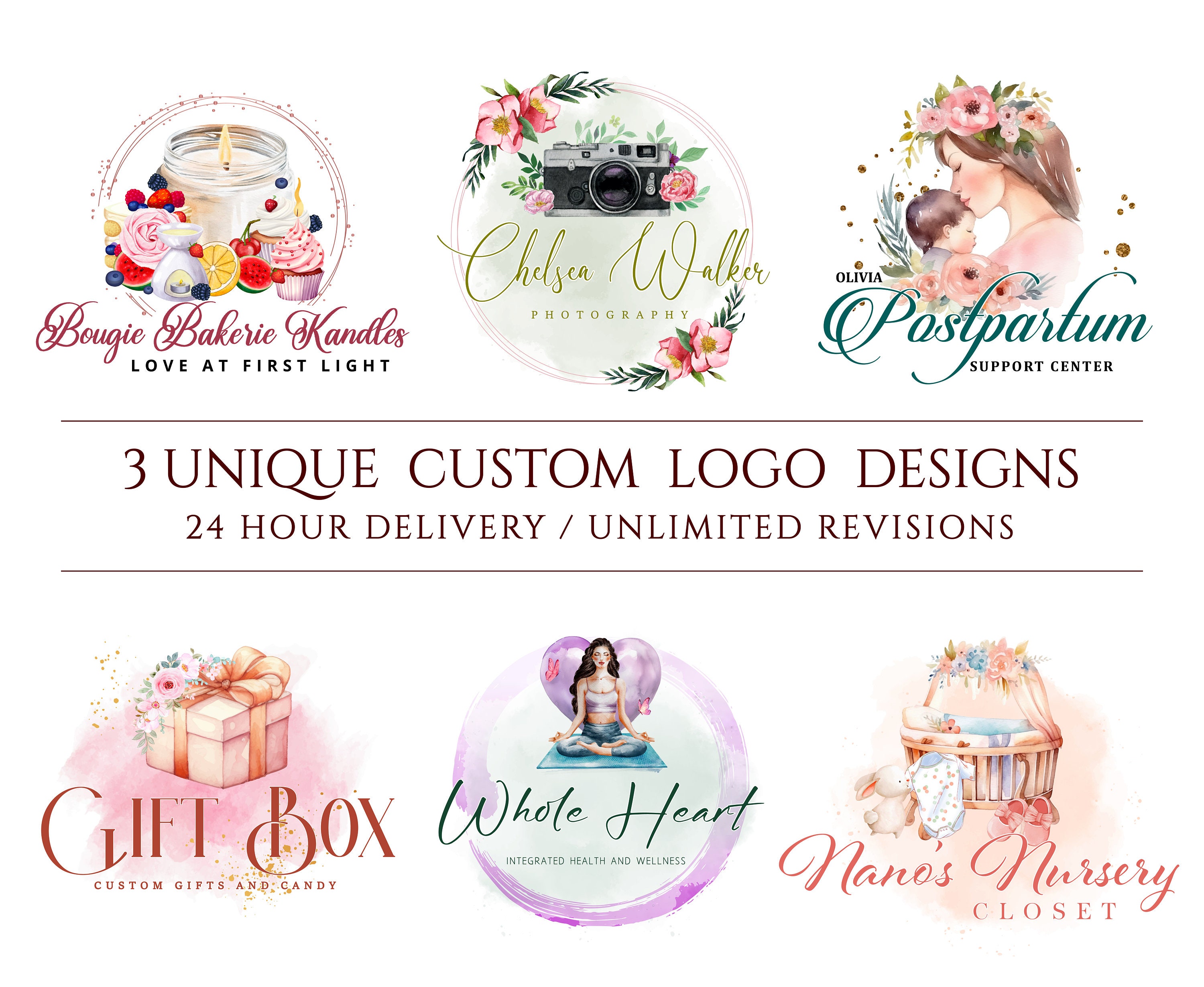 Premium Custom Logo Design for Business, Professional Logo Maker ...
