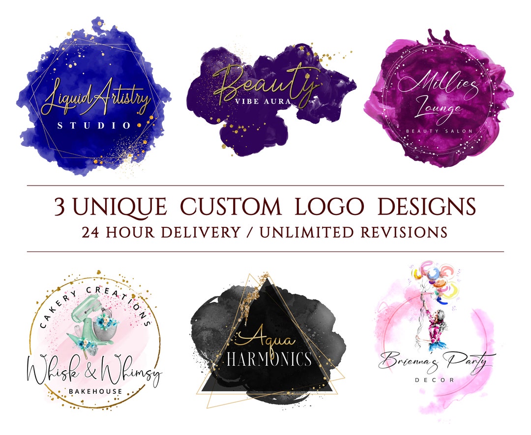 Premium Custom Logo Design for Business, Professional Logo Maker ...