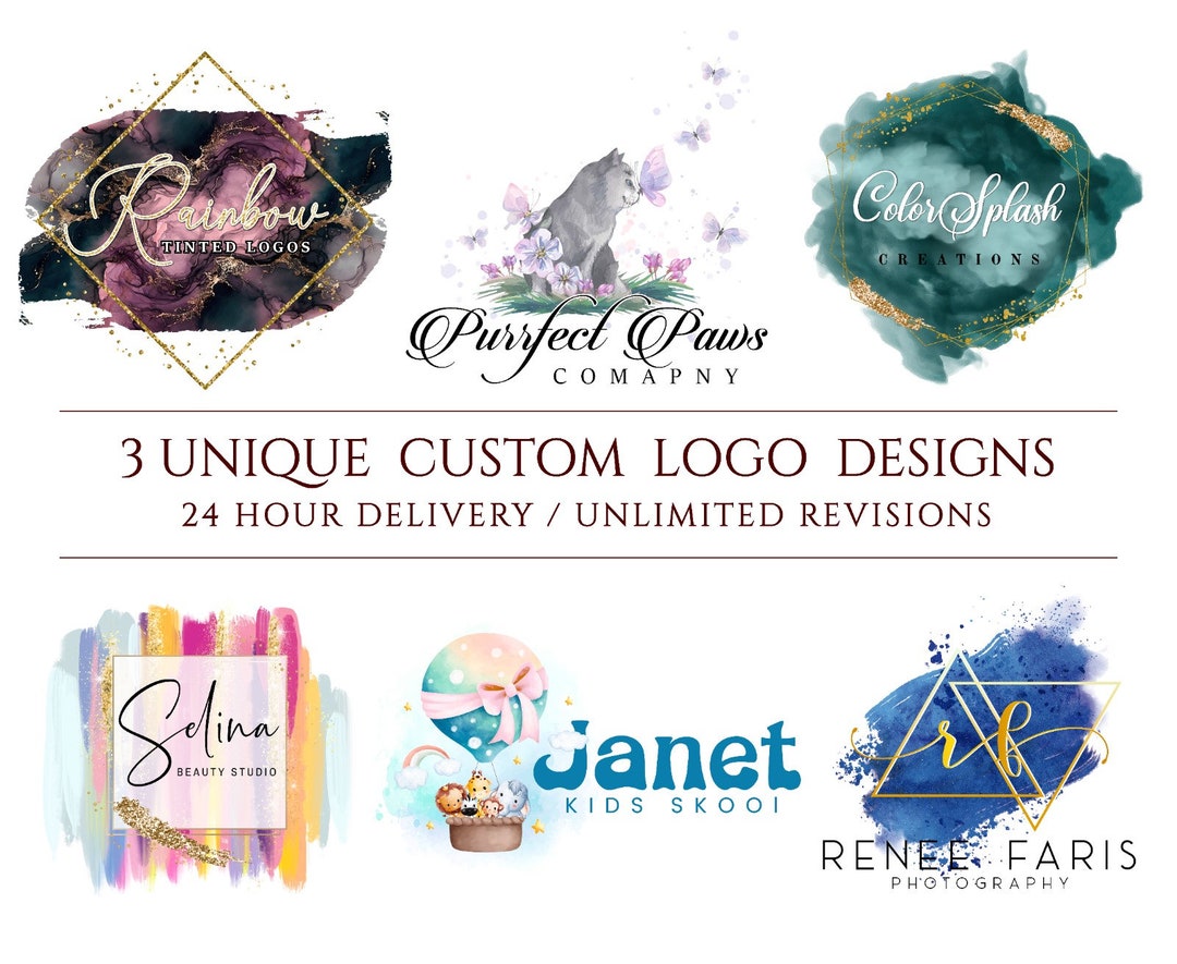 Custom Business Logo Design Hand-drawn Logos Specifically for ...