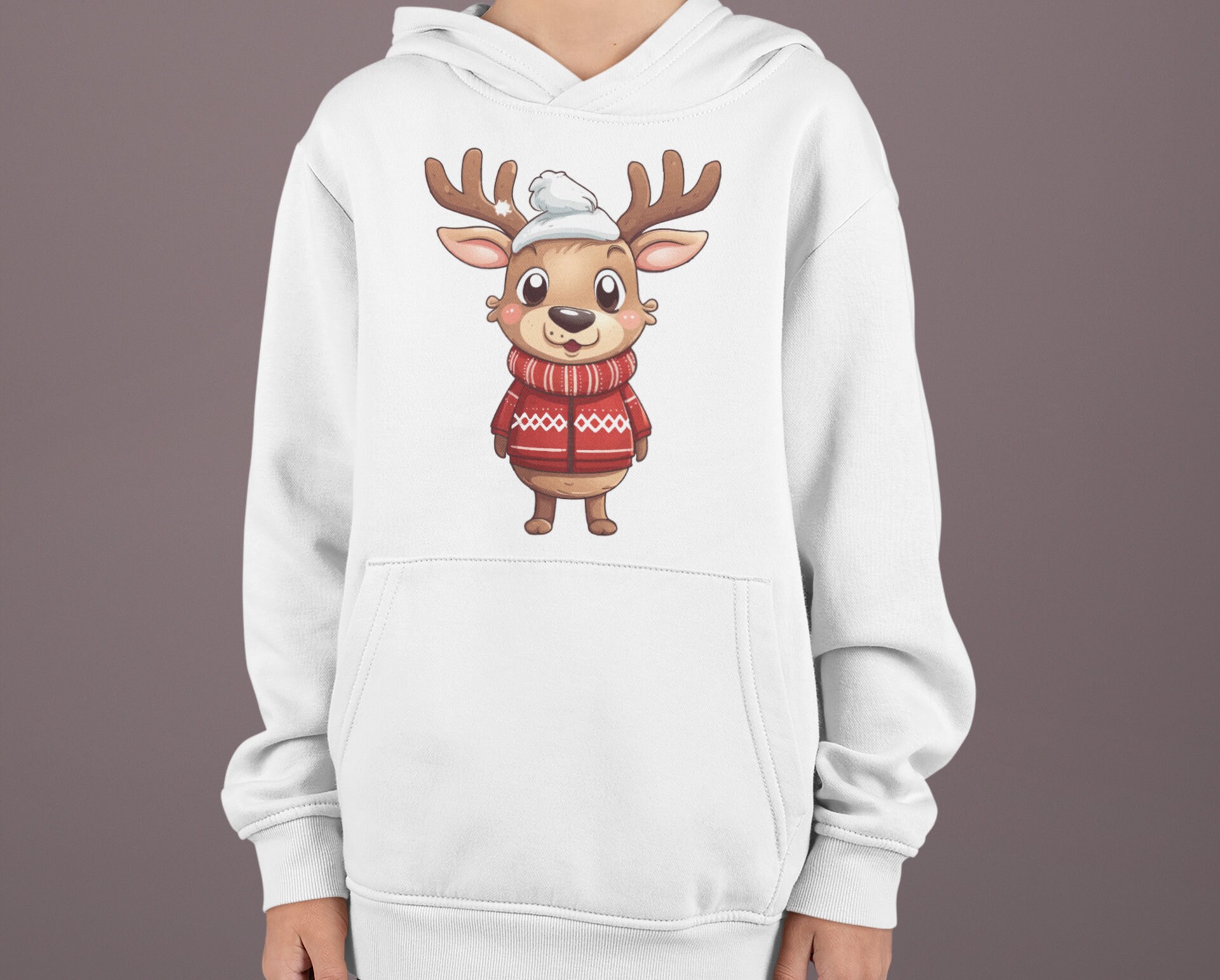 Reno bebé SVG, Reno bebé PNG, Paquete SVG de reno de Navidad, Reno ...