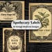 Vintage Printable Apothecary Labels Pack | Victorian Antique Medicine ...