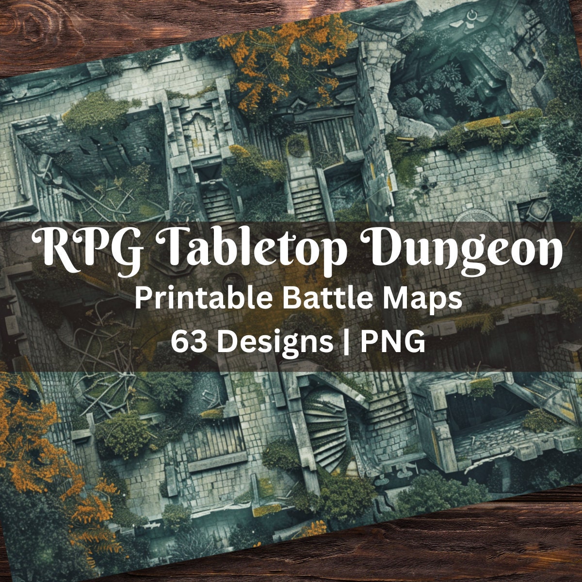 RPG Dungeon Printable Maps Tabletop Games Battle Maps Game Master ...