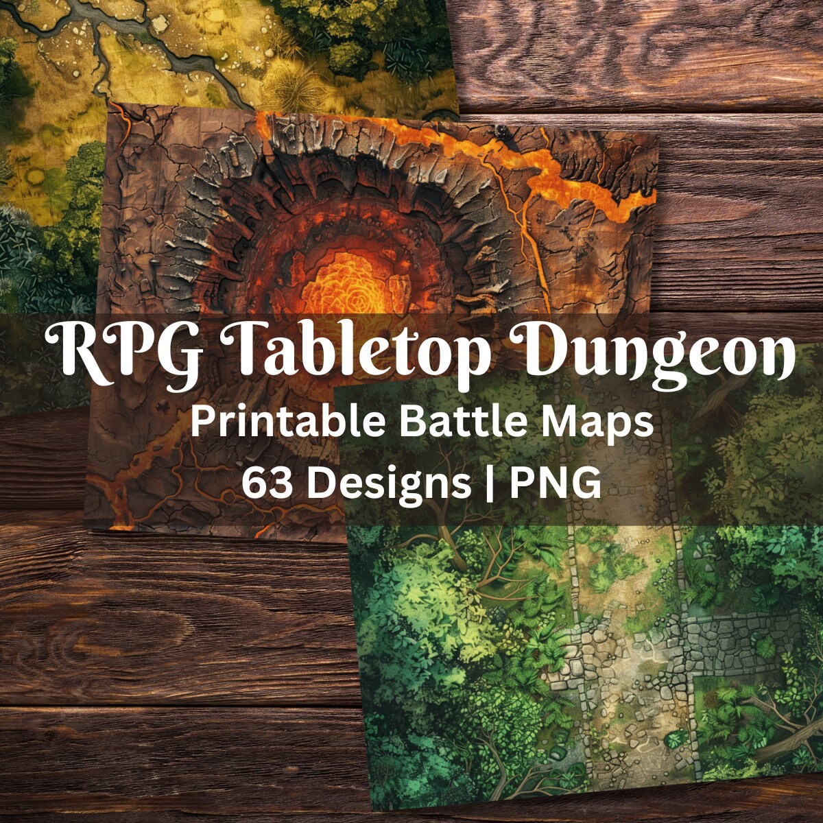 RPG Dungeon Printable Maps Tabletop Games Battle Maps Game Master ...