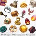 Treasure Icons Token Printable | Role Playing Board Games Asset | Chest ...