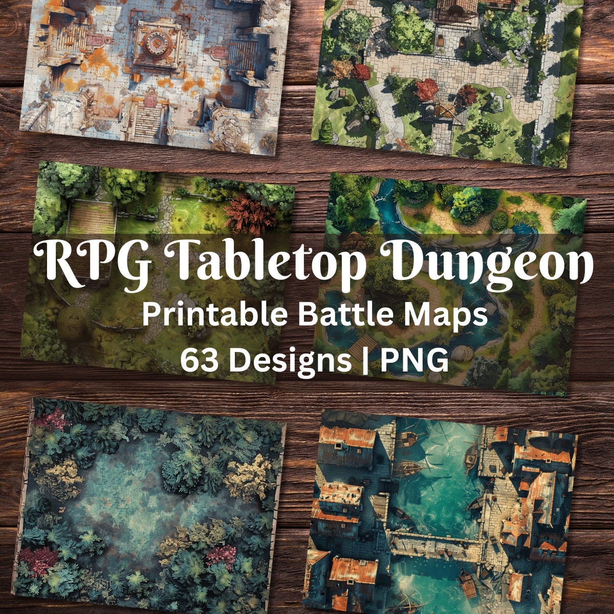 RPG Dungeon Printable Maps Tabletop Games Battle Maps Game Master ...