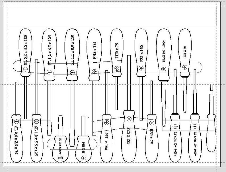 DXF Milwaukee Screwdriver - Etsy