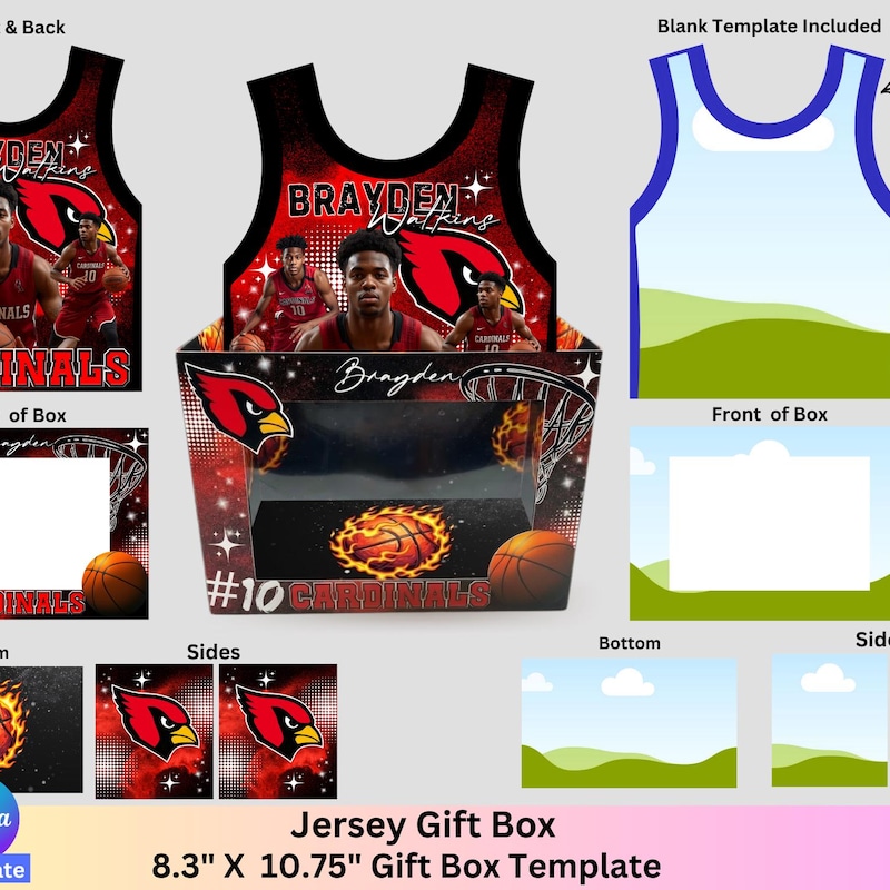 Valentines Jersey Box - Etsy