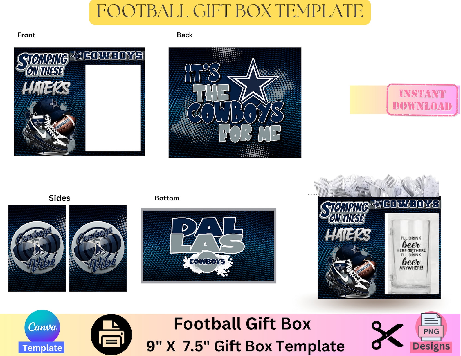 Football Gift Box Template, Luxury Handbag, Handbag Gift Box, Designer ...