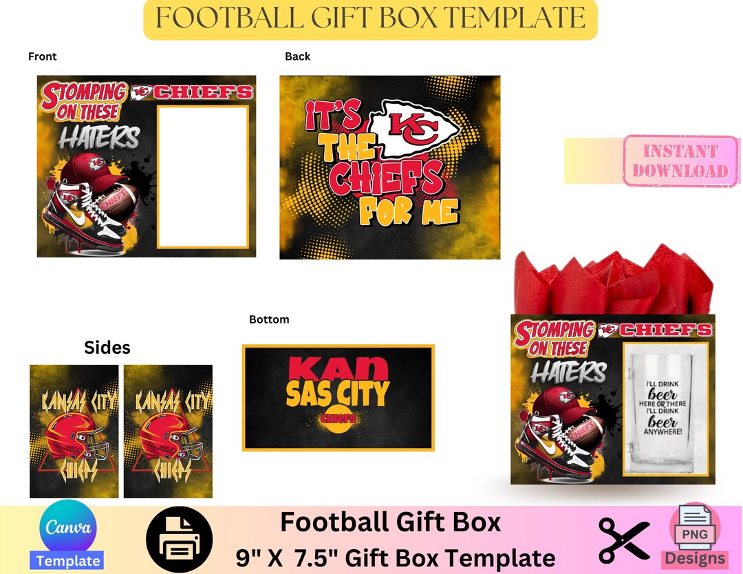 Football Gift Box Template, Luxury Handbag, Handbag Gift Box, Designer ...