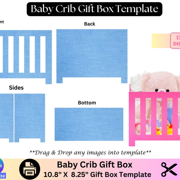 Baby Crib - Etsy