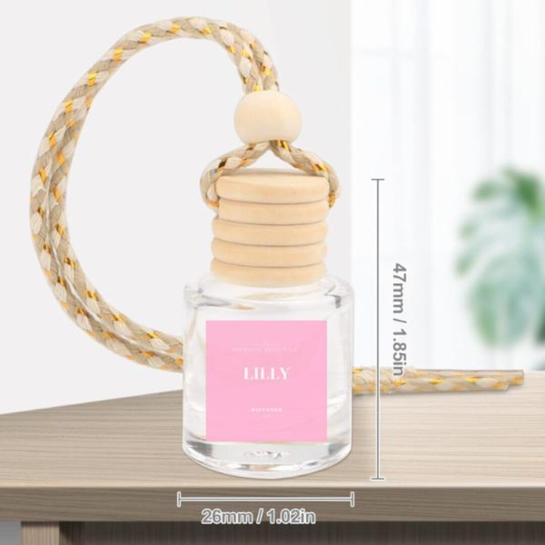 Car Diffuser With Floral Scents Floral Car Freshener Gift for Her ...