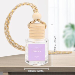 Car Diffuser With Floral Scents Floral Car Freshener Gift for Her ...