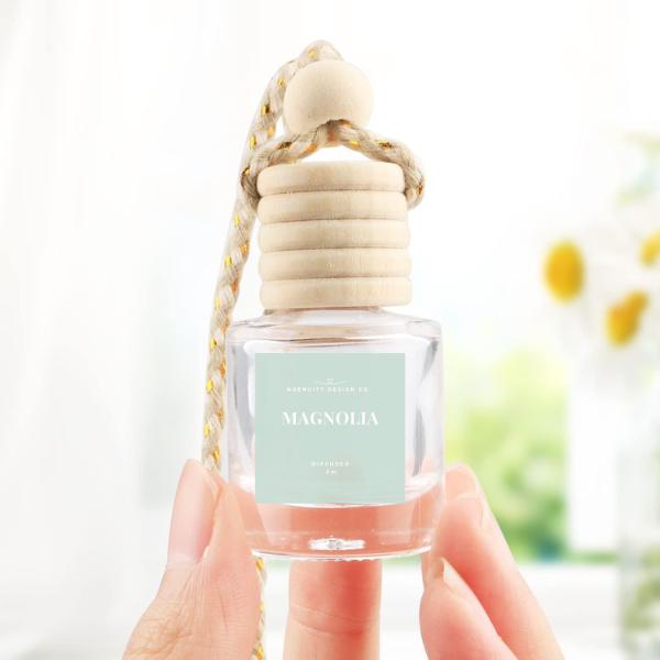 Car Diffuser With Floral Scents Floral Car Freshener Gift for Her ...