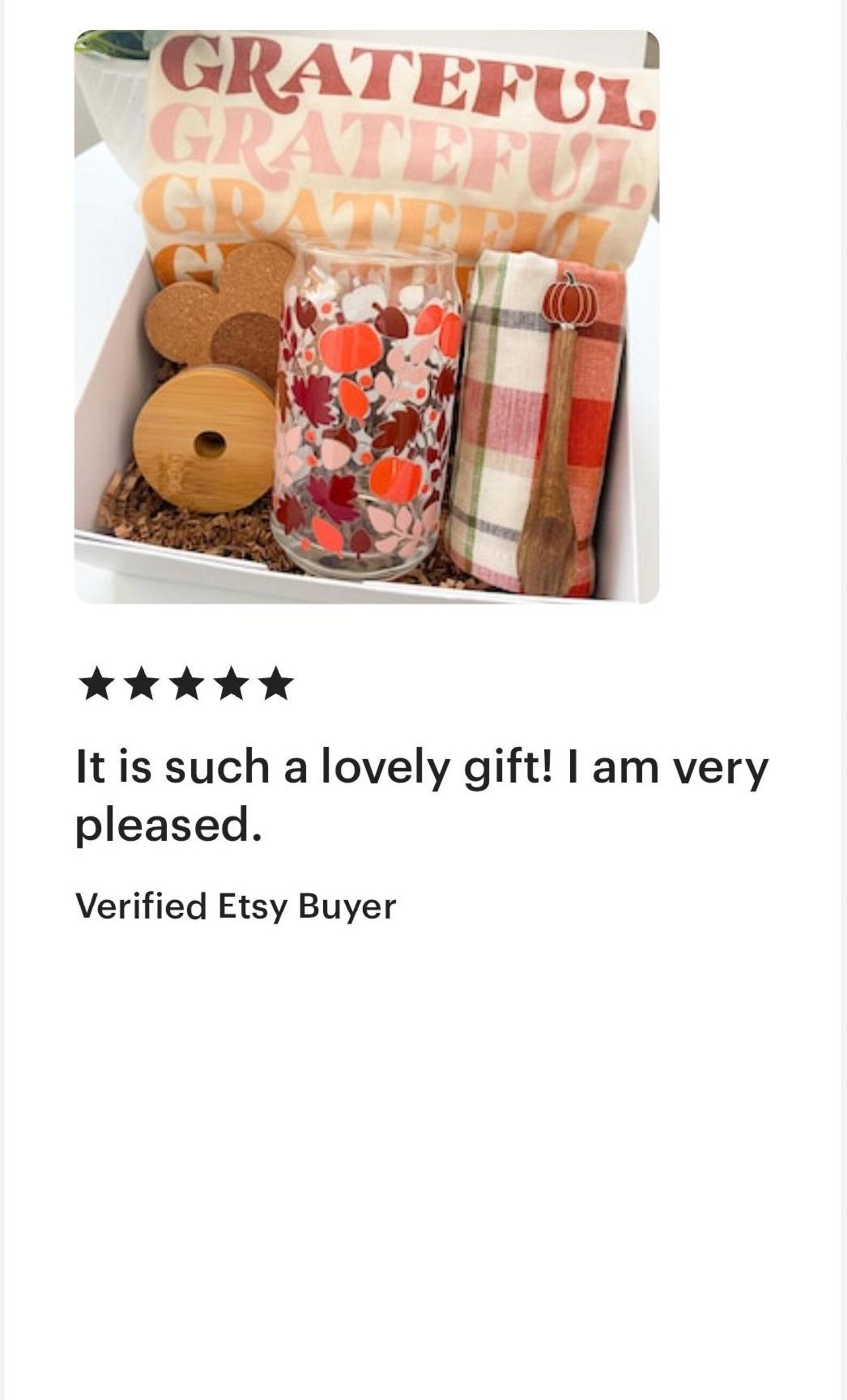 Thanksgiving Gift Box Holiday Gift Idea Birthday Gift for Friend ...