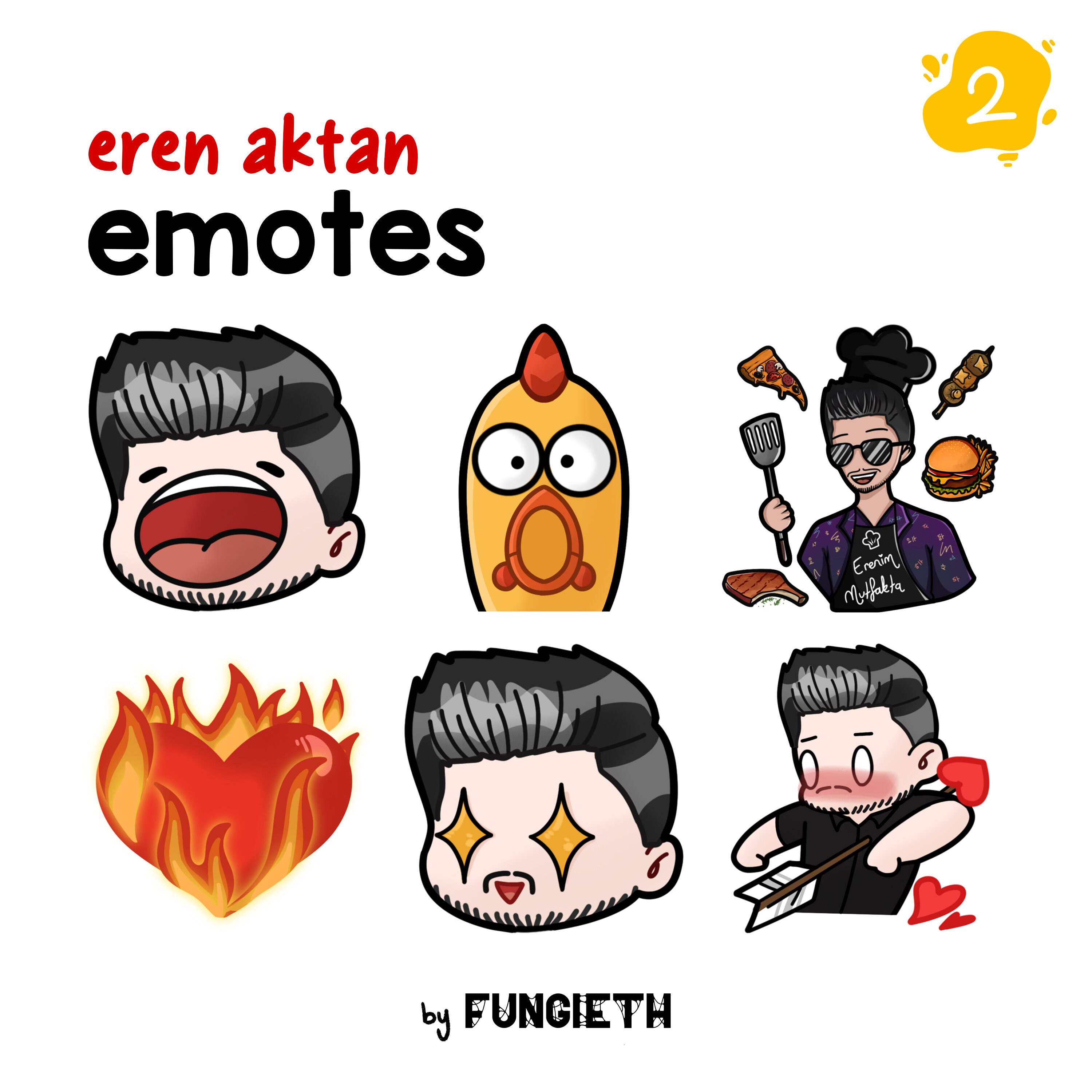 Custom Kick Emotes | Twitch Emoji for Streamer | Youtube, Twitch ...