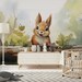 Squirrel Wall Mural Cute Woodland Animal Wallpaper - Etsy