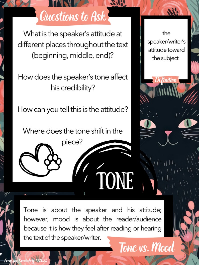 SPACE CAT Posters: the Rhetorical Situation Classroom Decor - Etsy