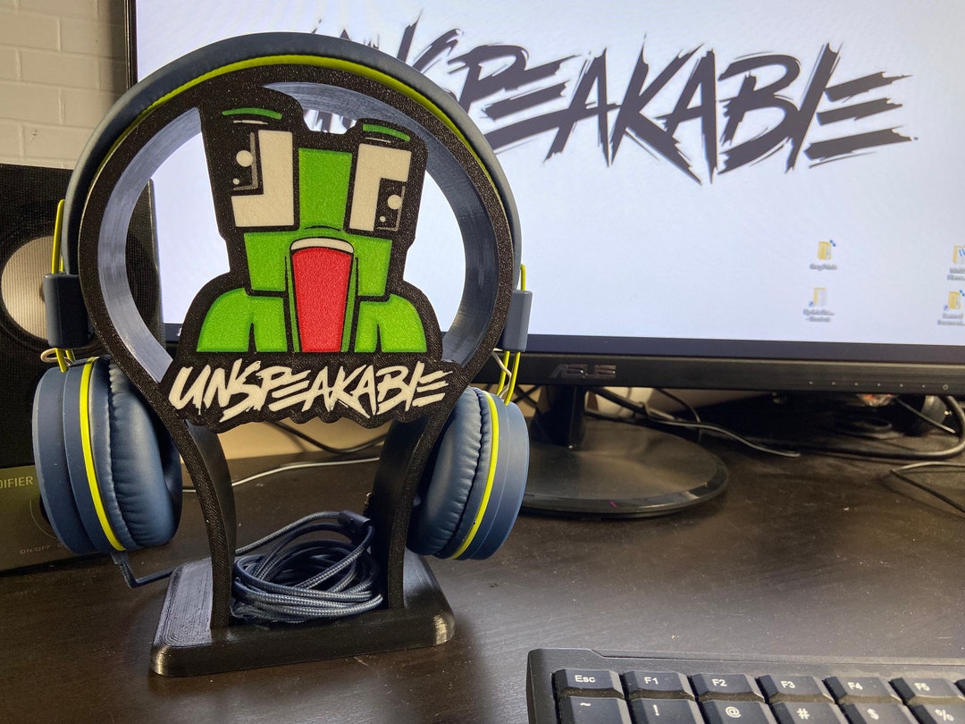 Youtuber Youtube Headphone Stand Desk Organizer Gamer Room - Etsy