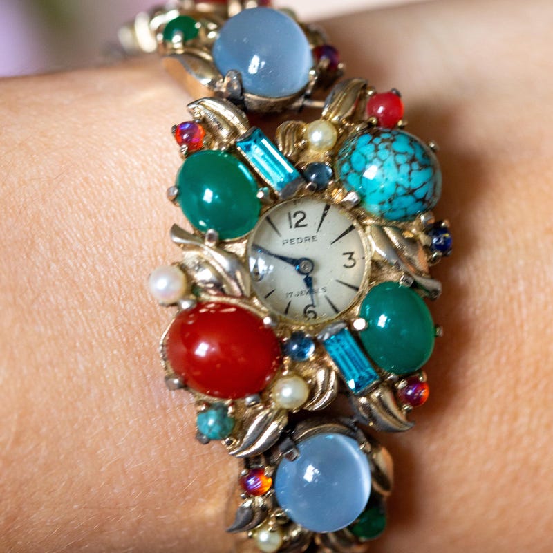 Gemstone Watch - Etsy