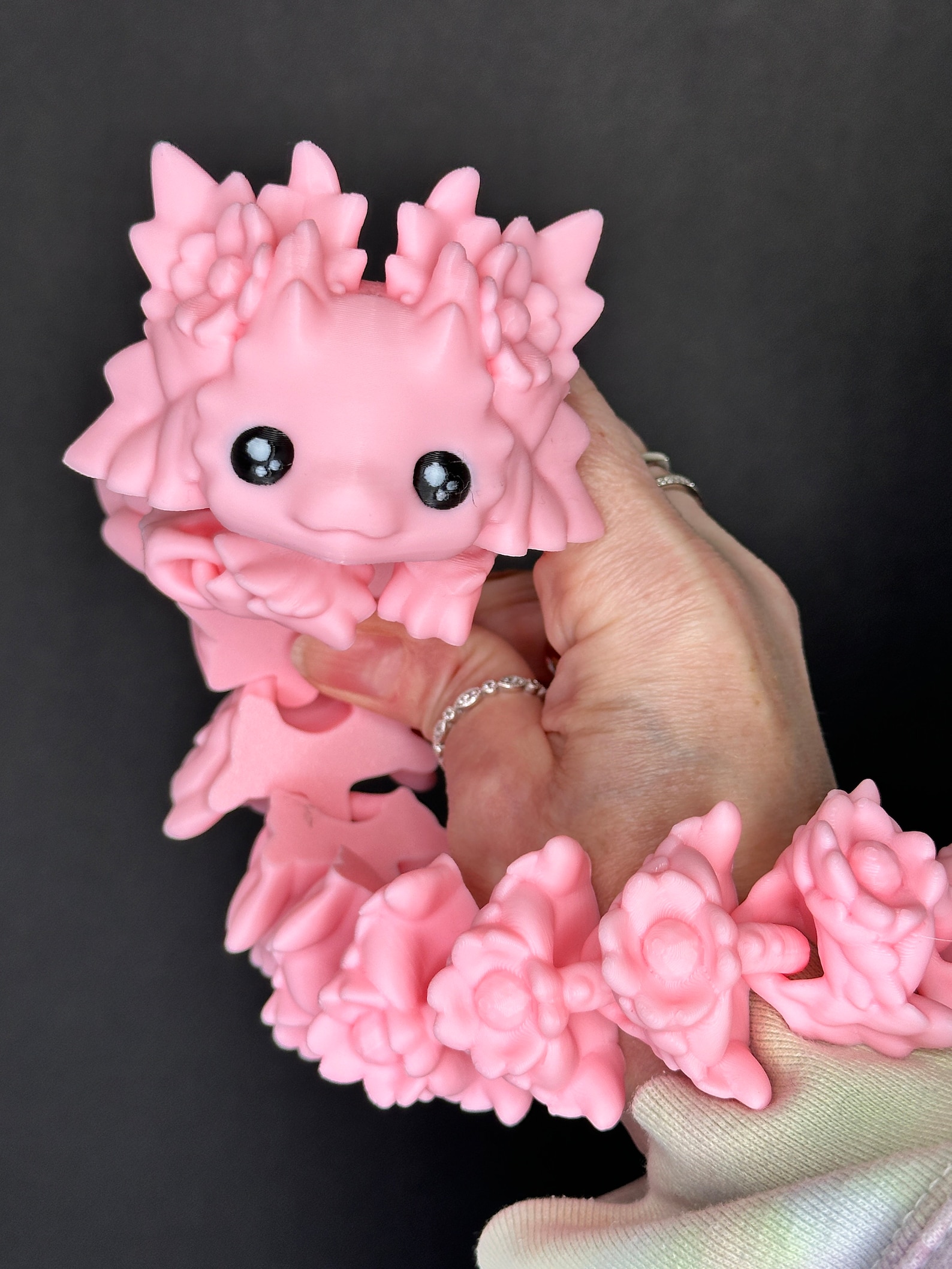 Kosha- 3D Printed Axolotl Dragon - Etsy