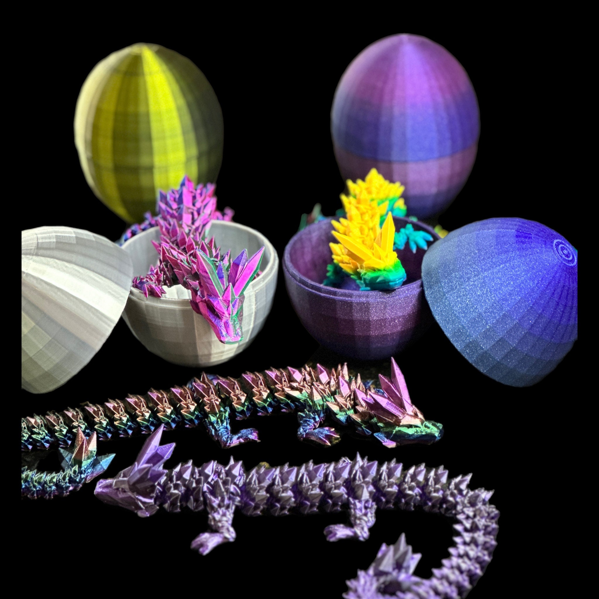 3D Printed Mystery Dragon Egg - Etsy