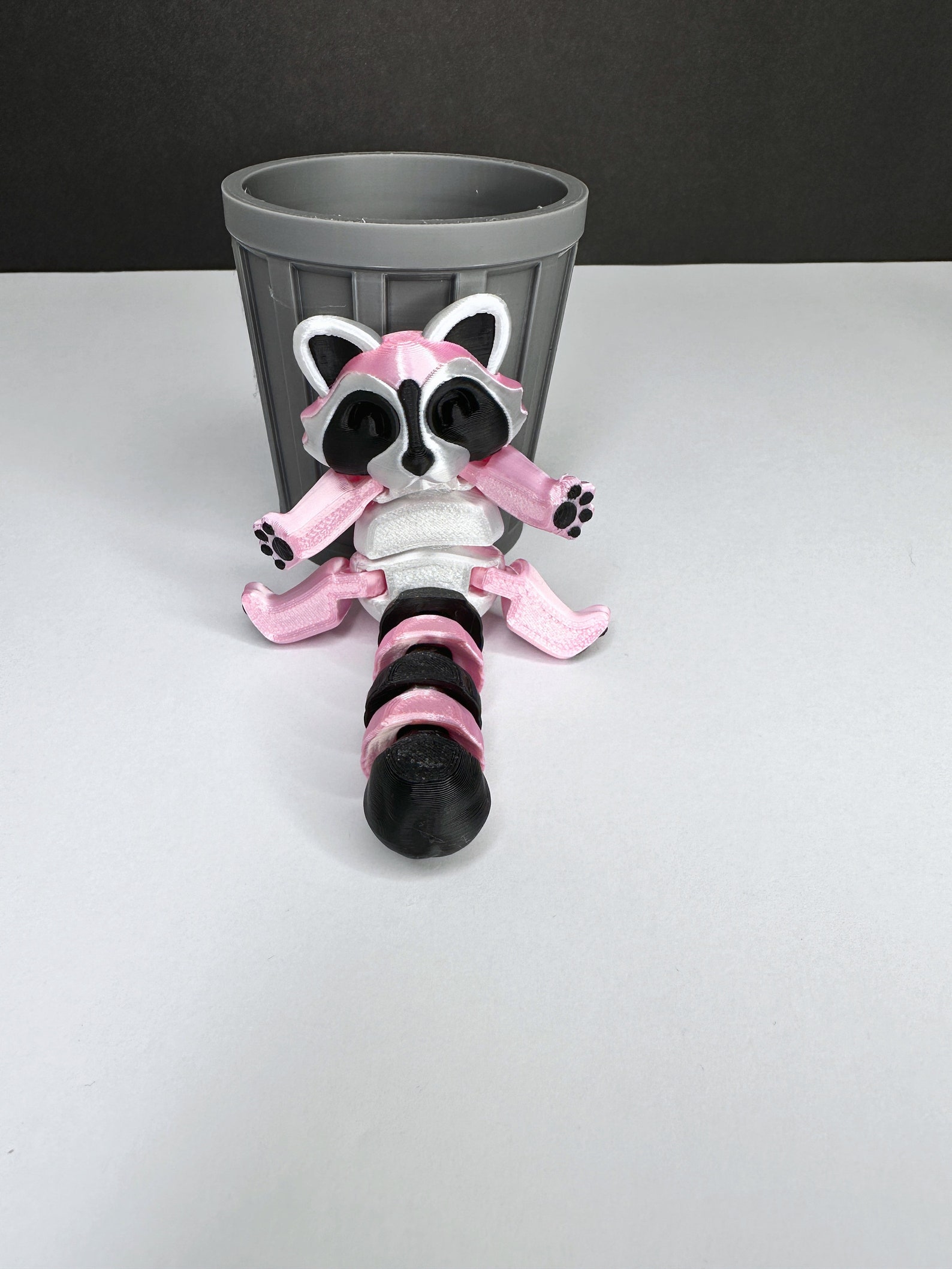 3D Printed Raccoon Trash Panda - Etsy