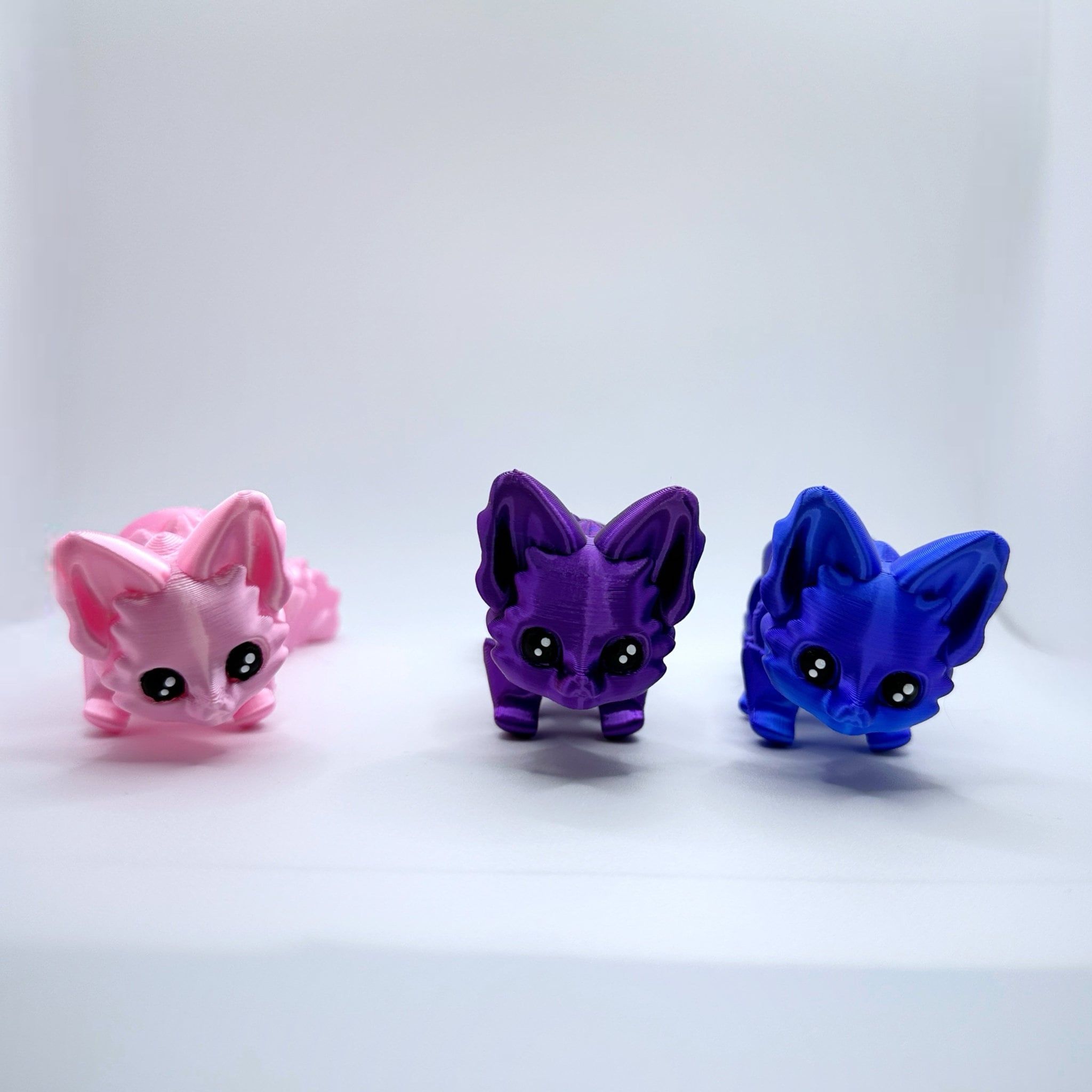 3D Printed Articulated Fox - Etsy