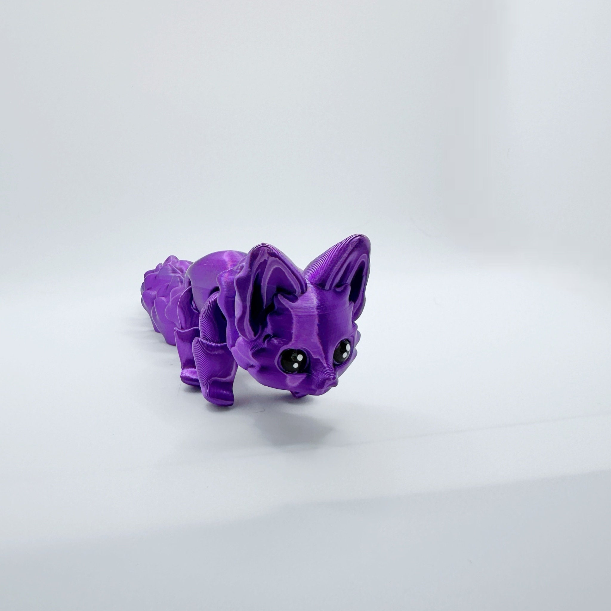 3D Printed Articulated Fox - Etsy