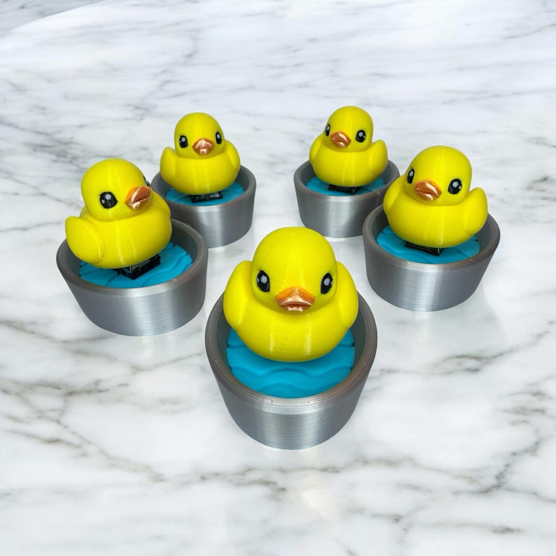 3D Printed Ducky Clicker Fidget - Etsy