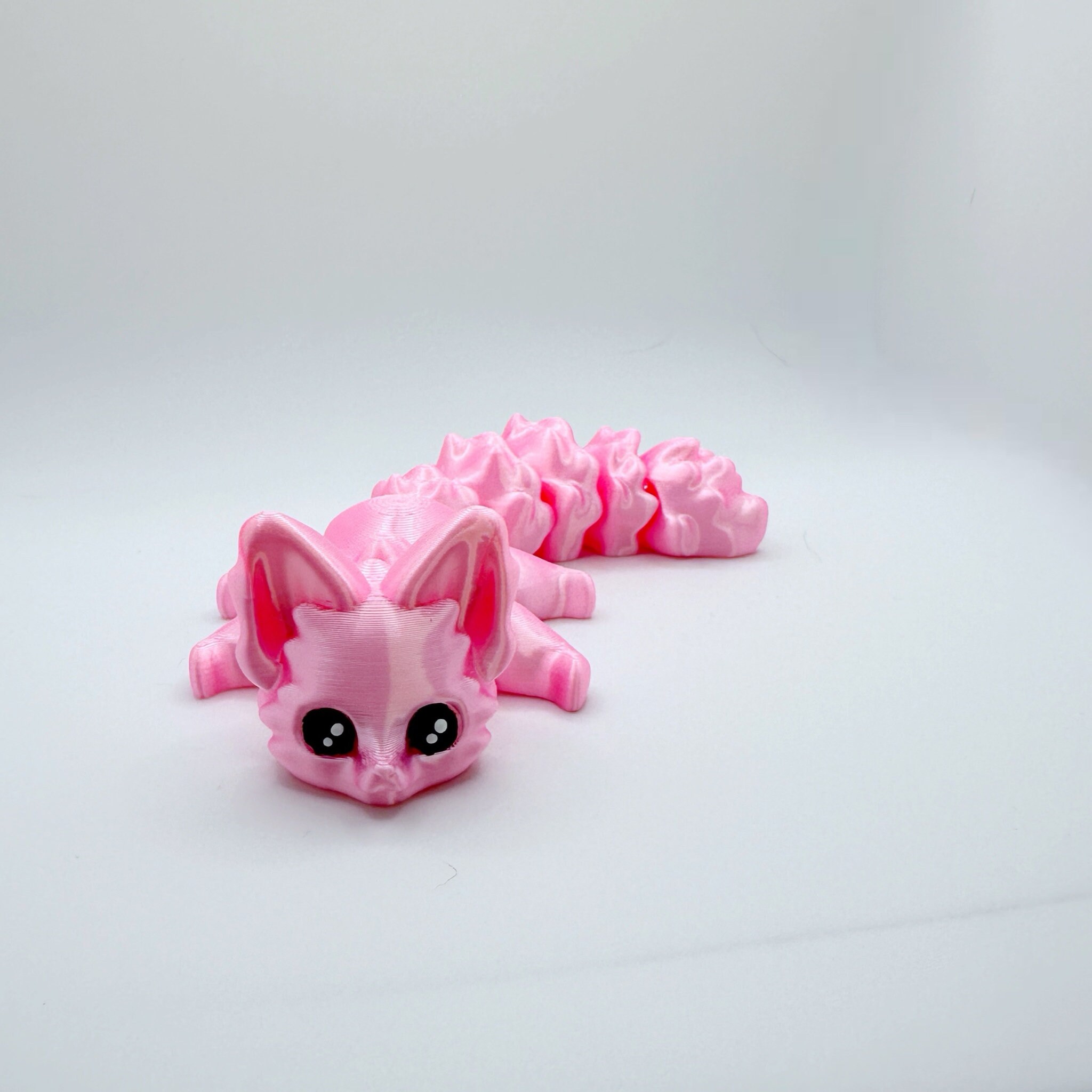 3D Printed Articulated Fox - Etsy