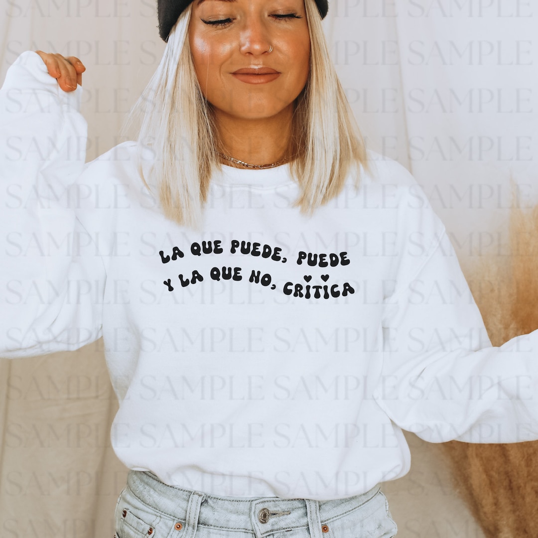 La Que Puede, Puede Y La Que No, Critica Digital File, Png and Svg - Etsy