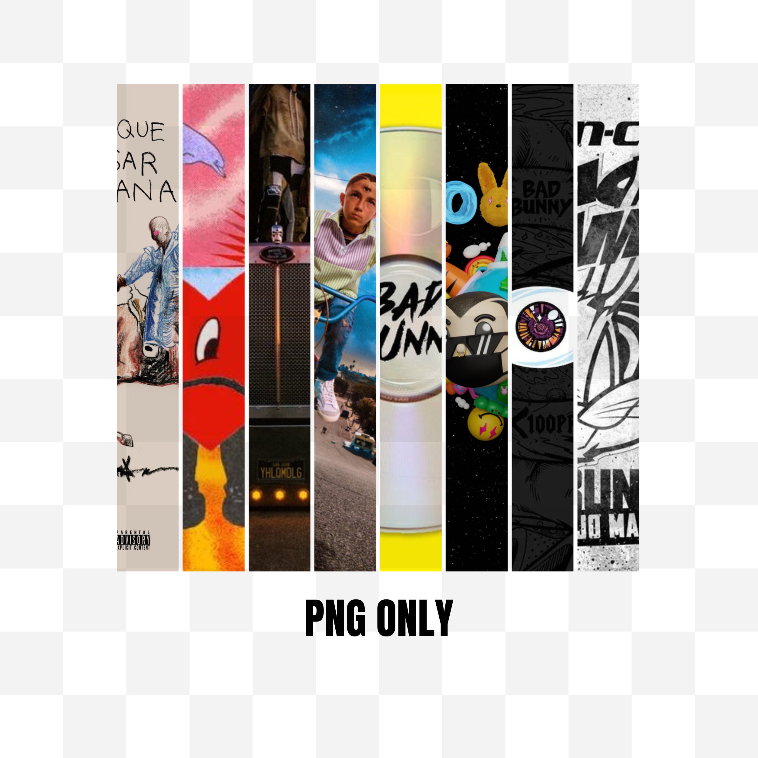 Bad Bunny Png, Bad Bunny Album Digital File, Sublimation and Dtf - Etsy