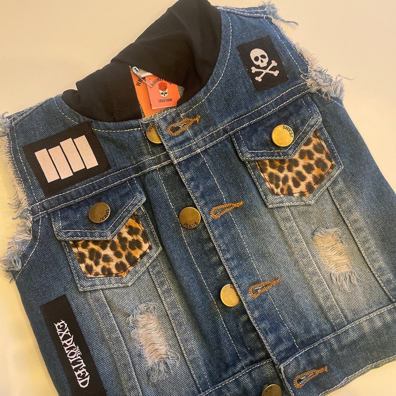 Punk Vest - Etsy